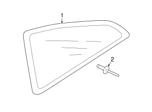 2016-2023 Audi Quarter Glass Rivet WHT-007-054 | OEM Parts Online