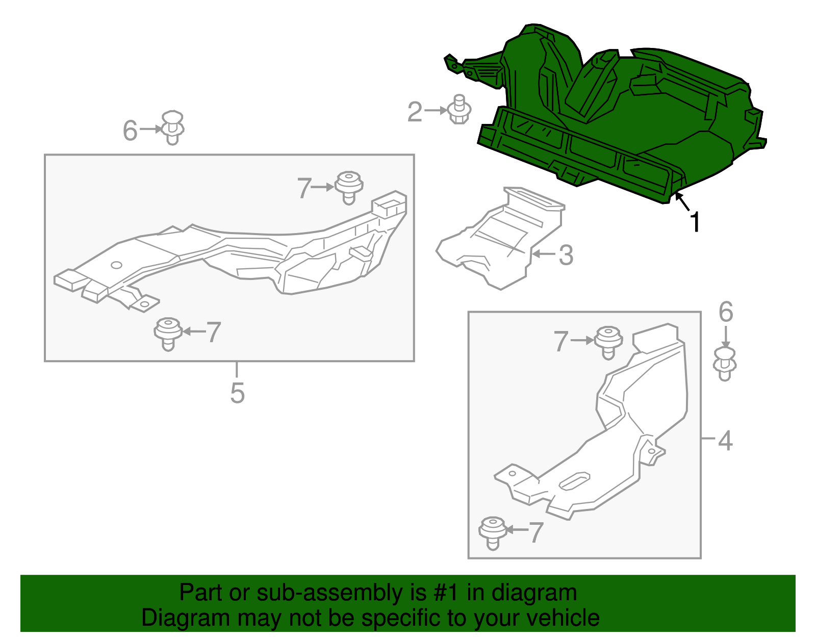 77410-T7W-A11 - Air Distributor 2016-2022 Honda HR-V | Honda Parts Online
