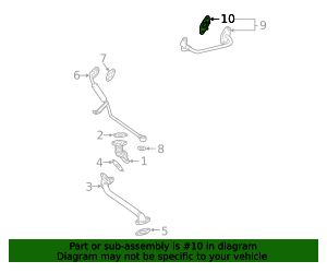 2020-2024 GM Positive Crankcase Ventilation Tube Gasket 12671847 GM ...