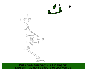2017-2024 GM PCV Tube 12703822 GM | GMPartsDirect.com