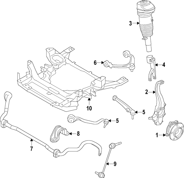 Genuine BMW 31-35-6-870-665 | Stabilizer Bar | FREE Shipping on Most ...
