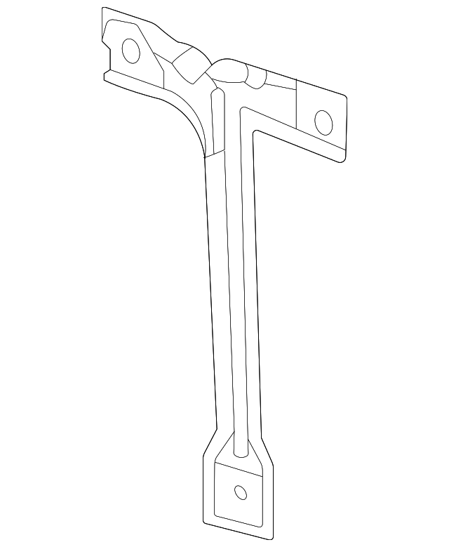 2020-2024 Cadillac CT5 Front Bumper Fascia Support Brace 84565796 ...