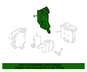 2016-2021 Mazda CX-3 Module Bracket D10A-67-9BYA | MazdaGear.com