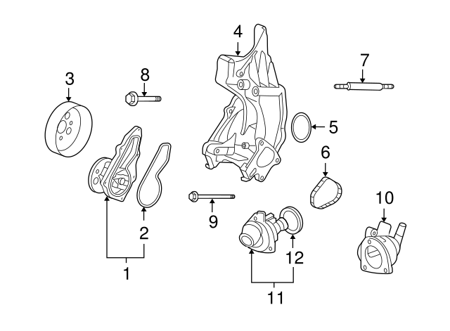 19410-R40-A00 - Passage Water - 2008-2015 Honda | Genuine Honda Parts