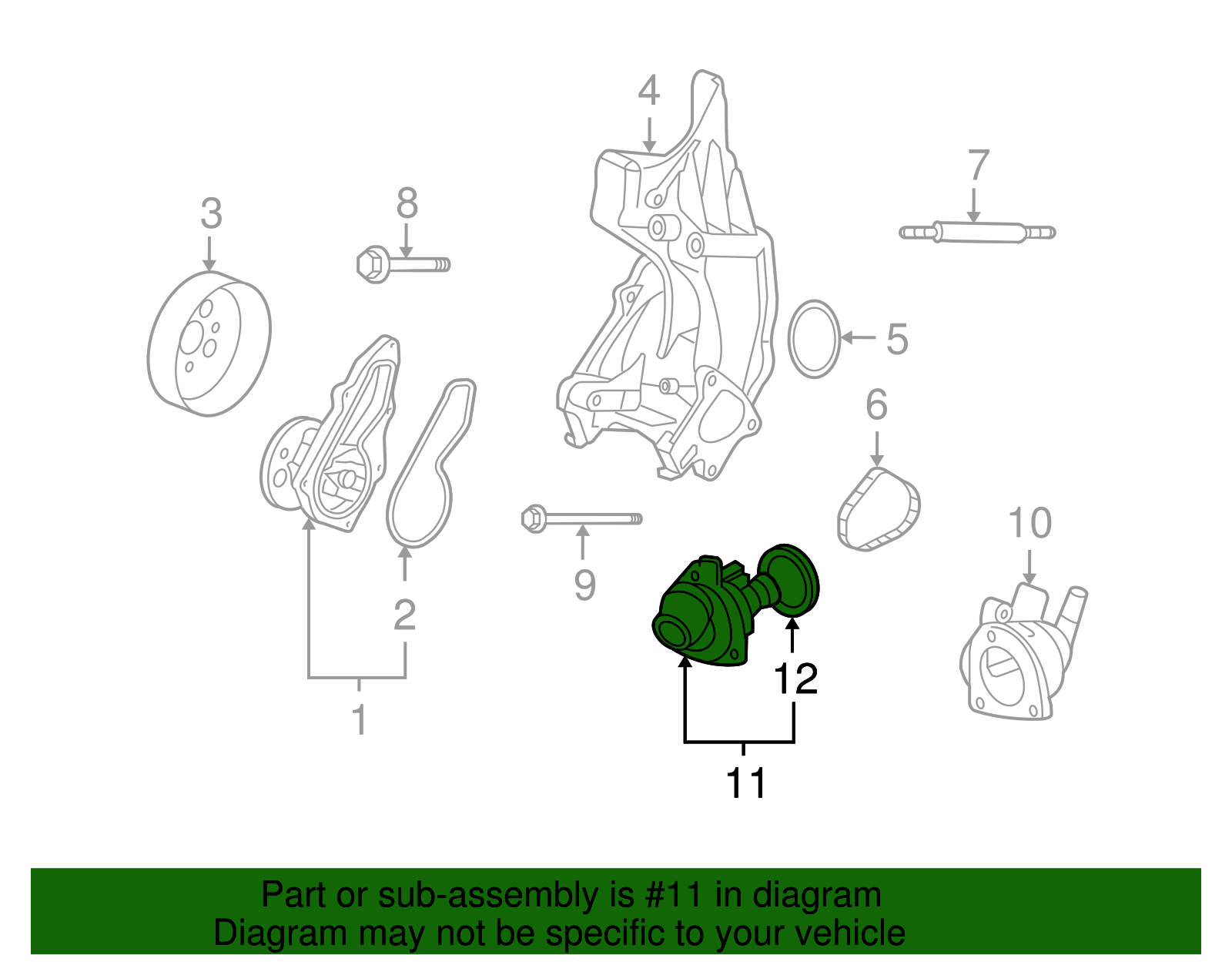 19301-R40-A01 - 2008-2010 Honda Accord - Thermostat Assembly (Fuji ...