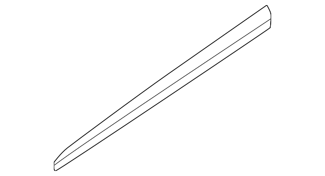 2013-2019 Nissan Pathfinder Lower Molding - Driver's Side (LH) 80871 ...