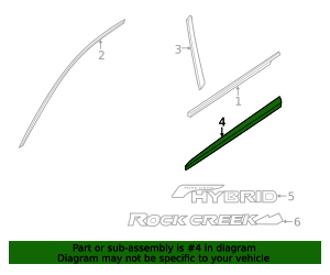 2013-2019 Nissan Pathfinder Nissan Pathfinder Front Right Chrome ...