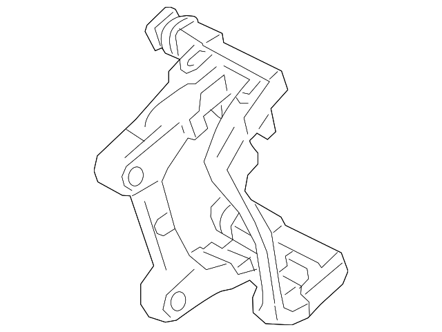 247-423-24-00-64 - Caliper Mount 2020-2023 Mercedes-Benz | Mercedes ...