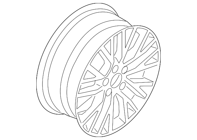 2020-2021 Ford Escape Wheel, Alloy LV4Z-1007-A | TascaParts.com