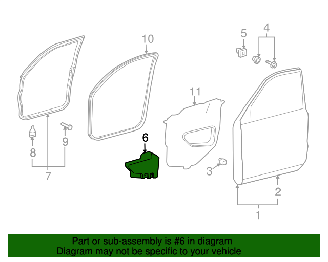 2008-2021 Lexus LX570 Stiffener 67923-60010 | OEM Parts Online