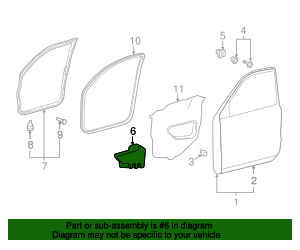 2008-2021 Lexus LX570 Stiffener 67923-60010 | OEM Parts Online
