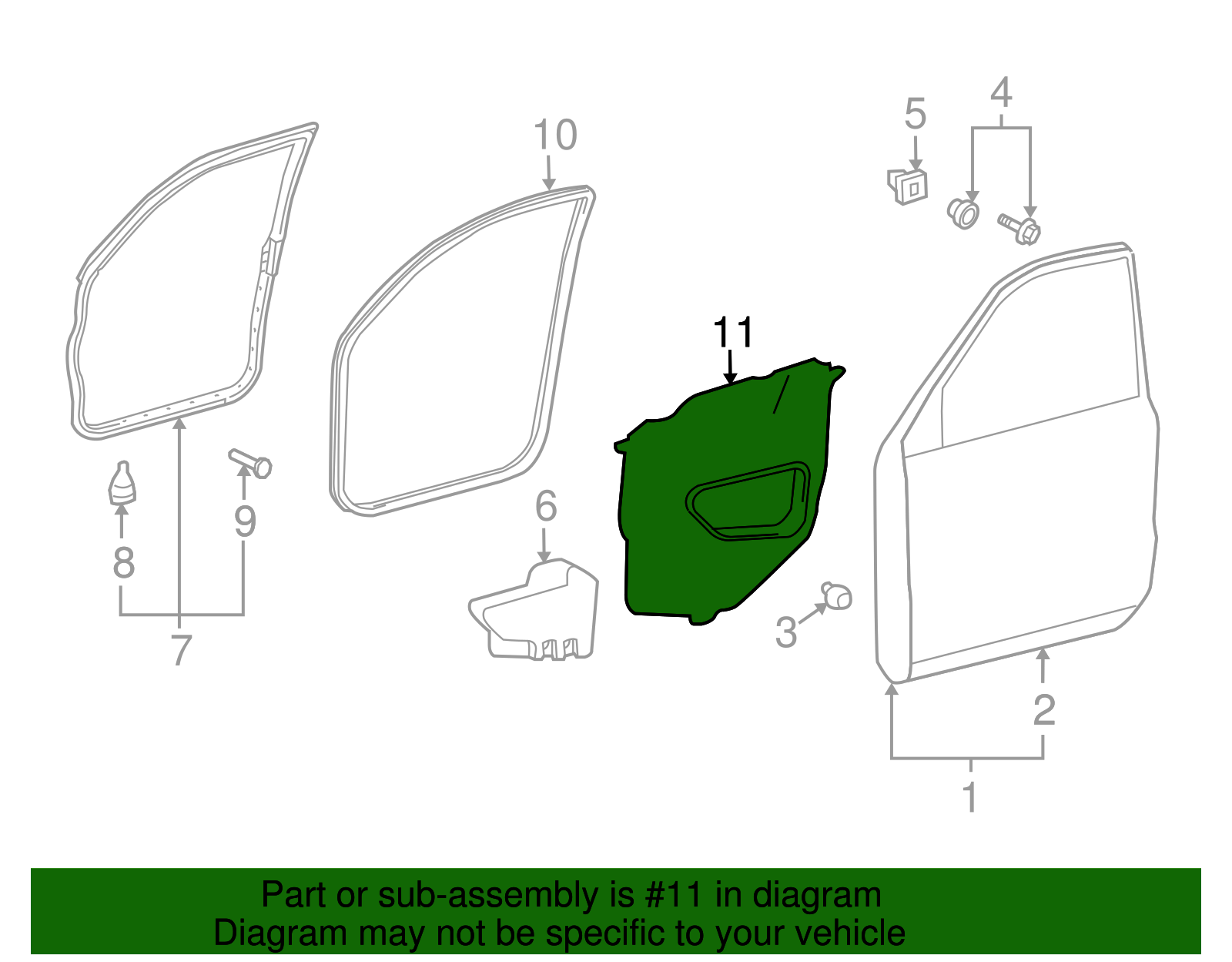 67831-60161 - Water Deflector - 2008-2011 2013-2015 2018-2020 Lexus ...