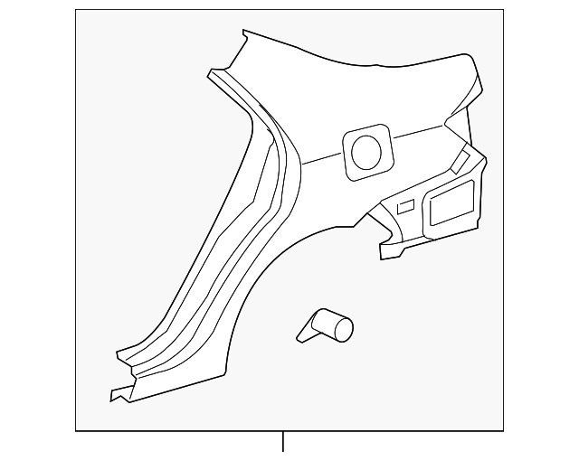 61601-02210 - Quarter Panel - 2009-2013 Toyota Corolla | OEM Genuine ...