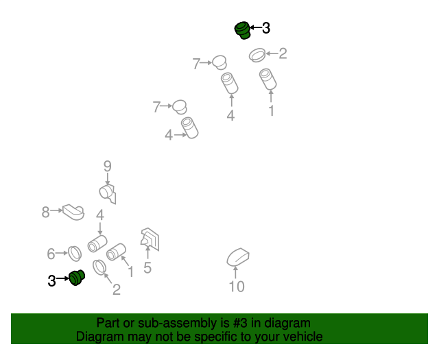 XF2Z-15052-AA 1999-2023 Ford Cigarette Lighter Element | Fairway Ford Parts