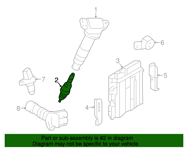 90919-01295 - Spark Plug 2018-2023 Lexus | AutoNationParts.com