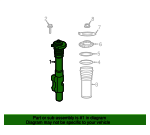 906-320-11-33 - Shock Absorber 2010-2018 Mercedes-Benz Sprinter 2500 ...