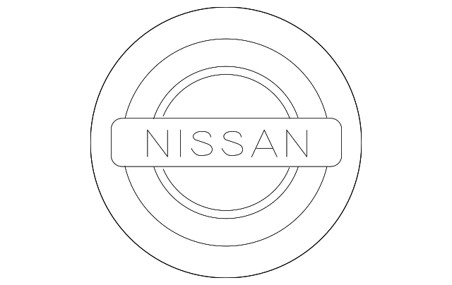 2022-2025 Nissan Center Cap 40342-6TA1A | OEM Parts Online