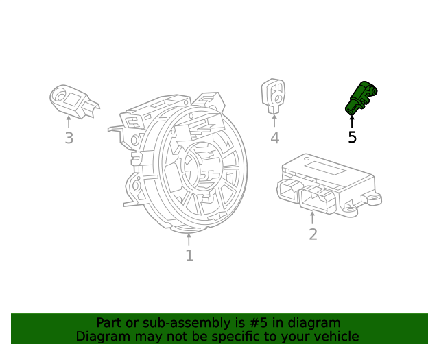 13525283 GM Side Impact Sens | GM Parts Store