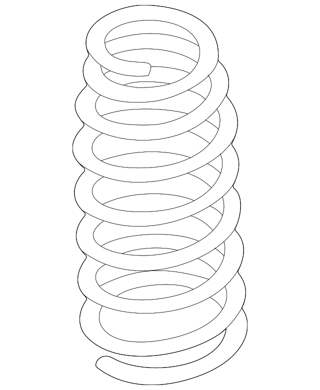 Hyundai - 55340-L0140 - Coil Spring - 2021-2023 Hyundai Sonata | OEM ...