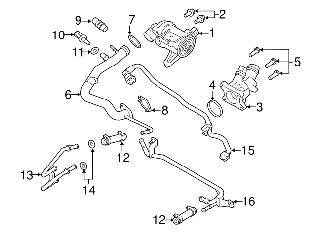 Coolant Pump 32382249 | TascaParts.com