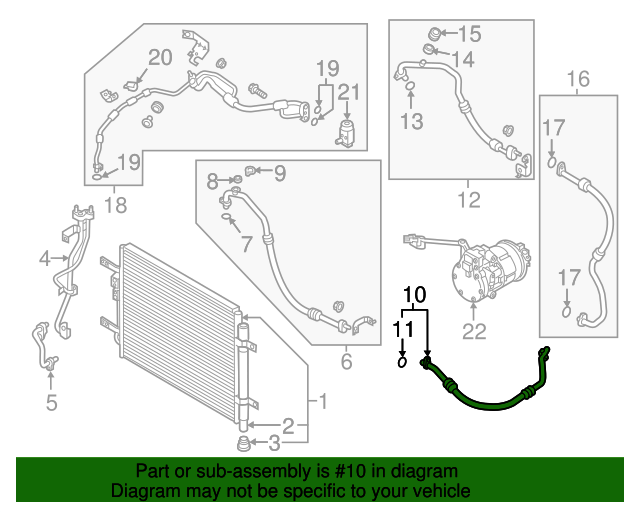 2017-2019 Hyundai Ioniq Discharge Pipe 97762-G7000 | OEM Parts Online