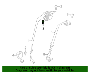 Genuine BMW 07-11-9-907-274 | Console Screw | FREE Shipping on Most ...