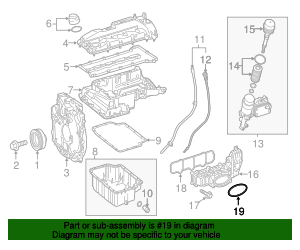 651-091-02-60 - Intake Manifold Seal 2014-2022 Mercedes-Benz | Mercedes ...