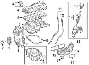 2014-2021 Mercedes-Benz Oil Pan 651-014-08-00 | MB OEM Parts