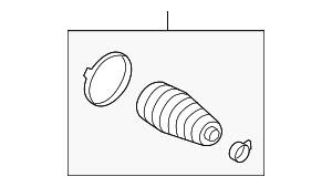 45535-29025 - 2019-2022 Lexus - Tie Rod Boot | My L Parts