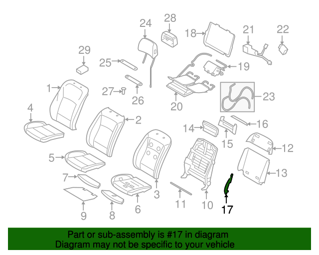 52109174510 - 2009-2012 BMW Side Cover (52-10-9-174-510) | BMW of South ...