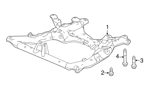 Suspension Mounting for 2014 Honda CR-V | OEM Parts Online