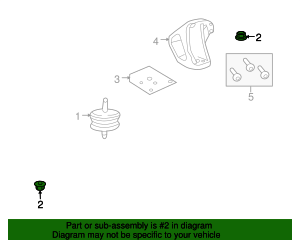 2008-2023 GM Tow Hook Nut 11549169 | Auto Parts Express
