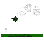 92271062 Mount - New OEM Part From GM Parts Direct | GM Parts Store