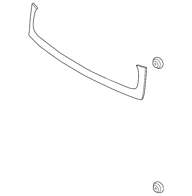 87310-B2000 - Tail Gate Molding 2014-2018 Kia | Kia.Parts Store