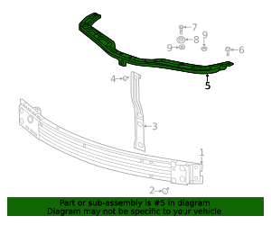 42723549 - Radiator Lower Support 2020-2023 Buick Encore GX ...