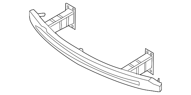51112990188 - 2013-2015 BMW X1 Impact Bar (51-11-2-990-188) | BMW of ...