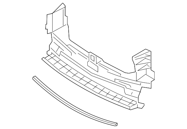 2017-2021 Mazda CX-5 Air Guide KB8A-50-1C0C | TascaParts.com