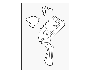 2017-2020 Mazda CX-5 OEM NEW 2017-2019 Mazda CX5 Radiator Support Side ...