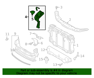 2017-2020 Mazda CX-5 Side Panel KB7W-54-140 | TascaParts.com