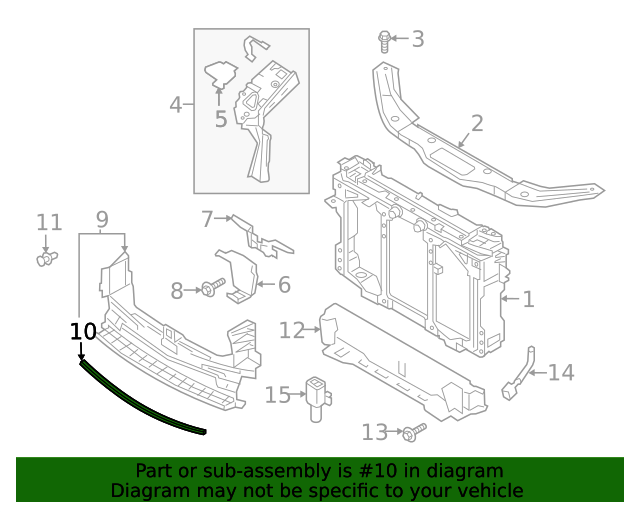 2017-2020 Mazda CX-5 Seal KB8A-50-2G1 | TascaParts.com