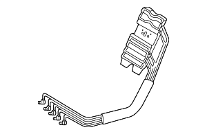 215-910-04-75 - Lumbar Support 2000-2006 Mercedes-Benz | Mercedes-Benz ...