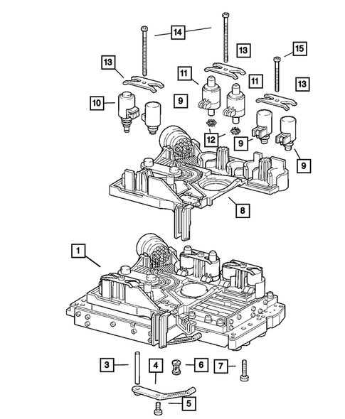 Valve Body for 2005 Jeep Grand Cherokee | Mopar America