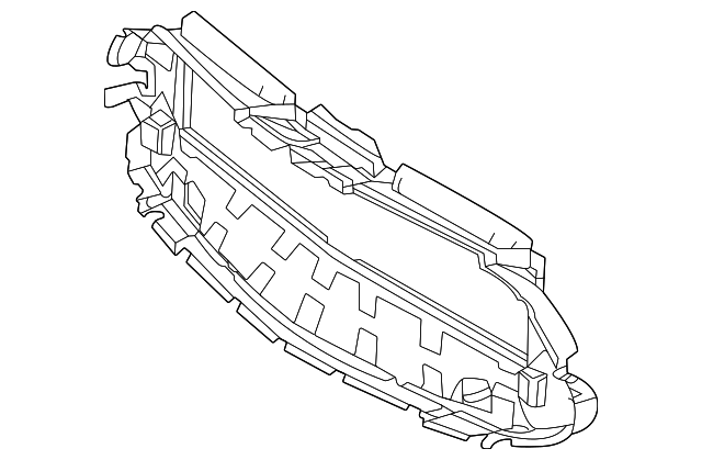 247-885-02-07 - Upper Baffle 2021-2023 Mercedes-Benz | Mercedes-Benz ...