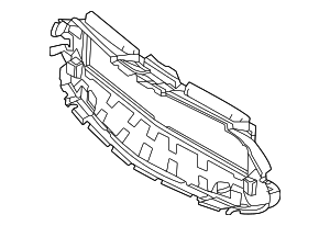 247-885-02-07 - Upper Baffle 2021-2023 Mercedes-Benz | Mercedes-Benz ...