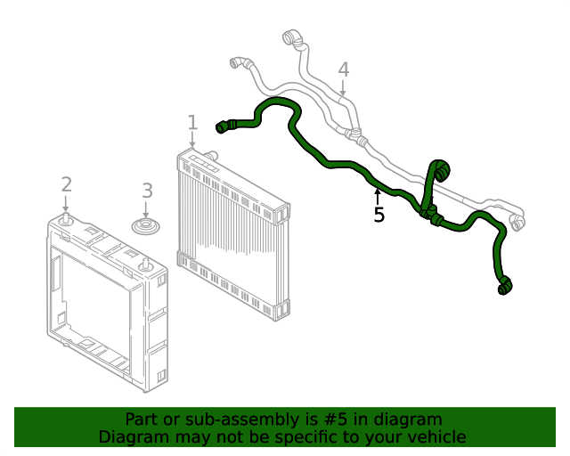 17-12-8-602-862 - Radiator Coolant Hose 2016-2023 BMW | AutoNationParts.com