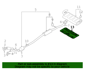 28795-N9010 - Floor Pan Heat Shield 2022-2023 Hyundai Tucson ...