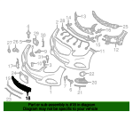 212-885-05-22 - Center Grille 2014-2016 Mercedes-Benz | Mercedes-Benz ...