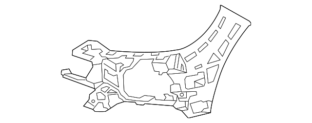 212-885-37-65 - Bumper Cover Reinforcement 2014-2016 Mercedes-Benz ...