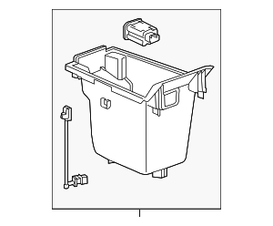 2020-2022 Cadillac Storage Compartment 84616871 | GMPartsDirect.com