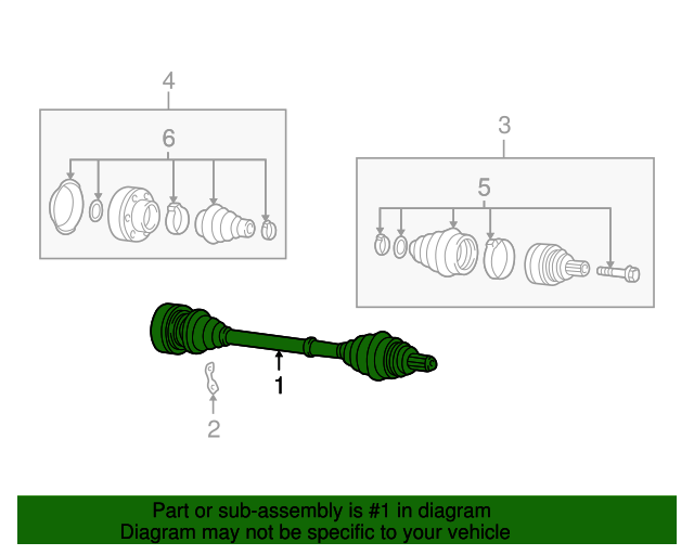 8E0-501-203-SX - Axle Assembly 2002-2009 Audi | Audi OEM Parts